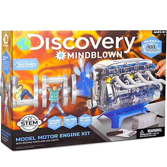 Discovery | Toys | Nwt Discovery Youth You Build It Model Engine Kit ...